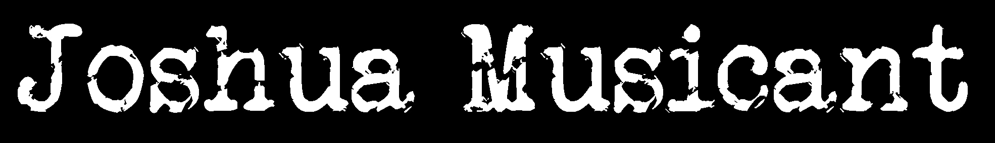 Joshua Musicant | Artist, Educator, Entrepreneur